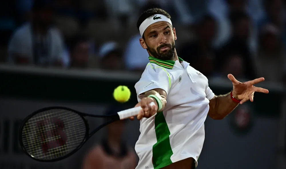 Grigor Dimitrov Crashes Out of Roland Garros Qualifying After Twice ...