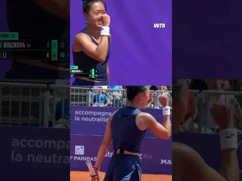 Video : Ann Li defeats Marie Bouzkova at Strasbourg 2026 – Quarter ...
