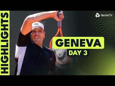 Vidéo : Learner Tien bat Alexander Bublik à Genève 2026 – Demi-finale ...
