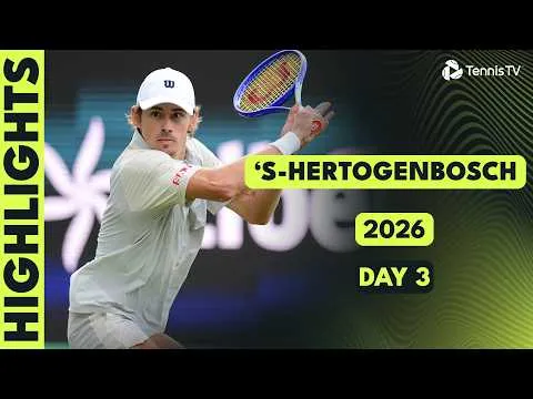 Video : James McCabe defeats Zizou Bergs at ‘s-Hertogenbosch 2026 ...